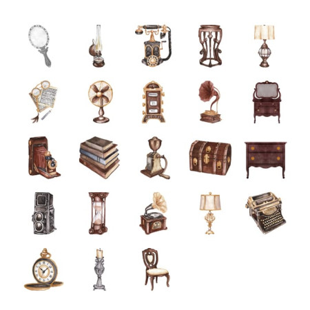 Stickers vintage | La mar de Washi